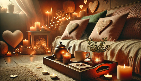 Relaxing Valentine's Day Ideas at Home - Calm & Cozy