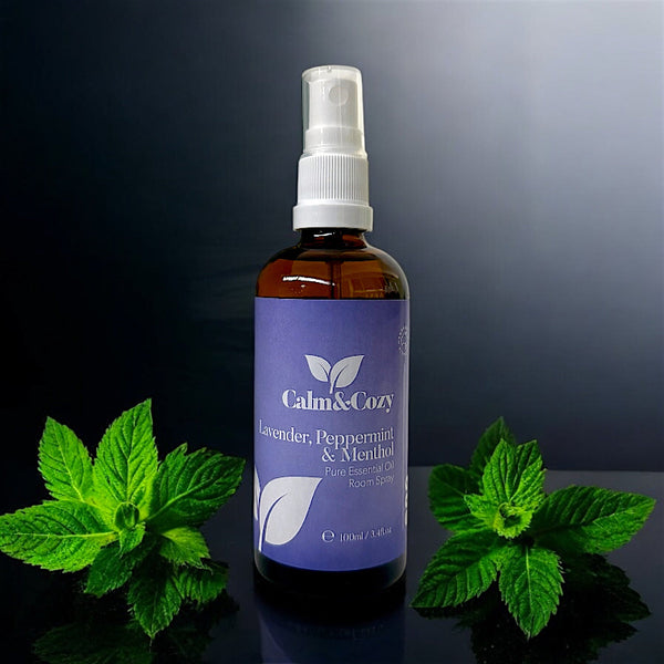 Lavender Peppermint Room Spray | Natural Aromatherapy Air Freshener ...